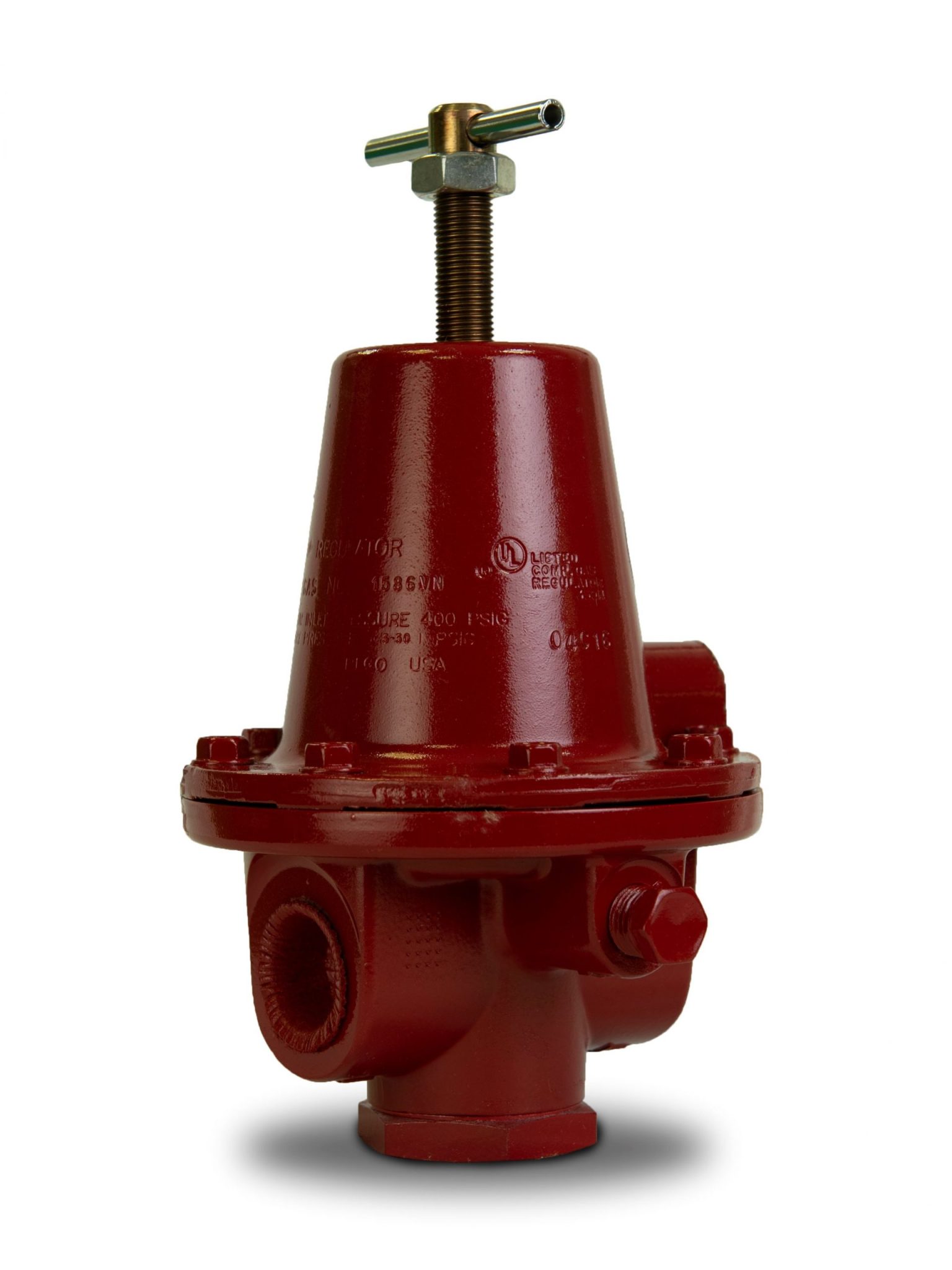 High Pressure Regulator 230Kg/h Rego USA - Okanta Engineering