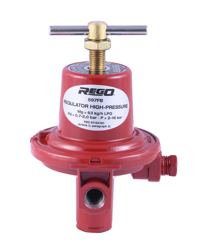 High Pressure Regulator 63Kg/h Rego USA - Okanta Engineering